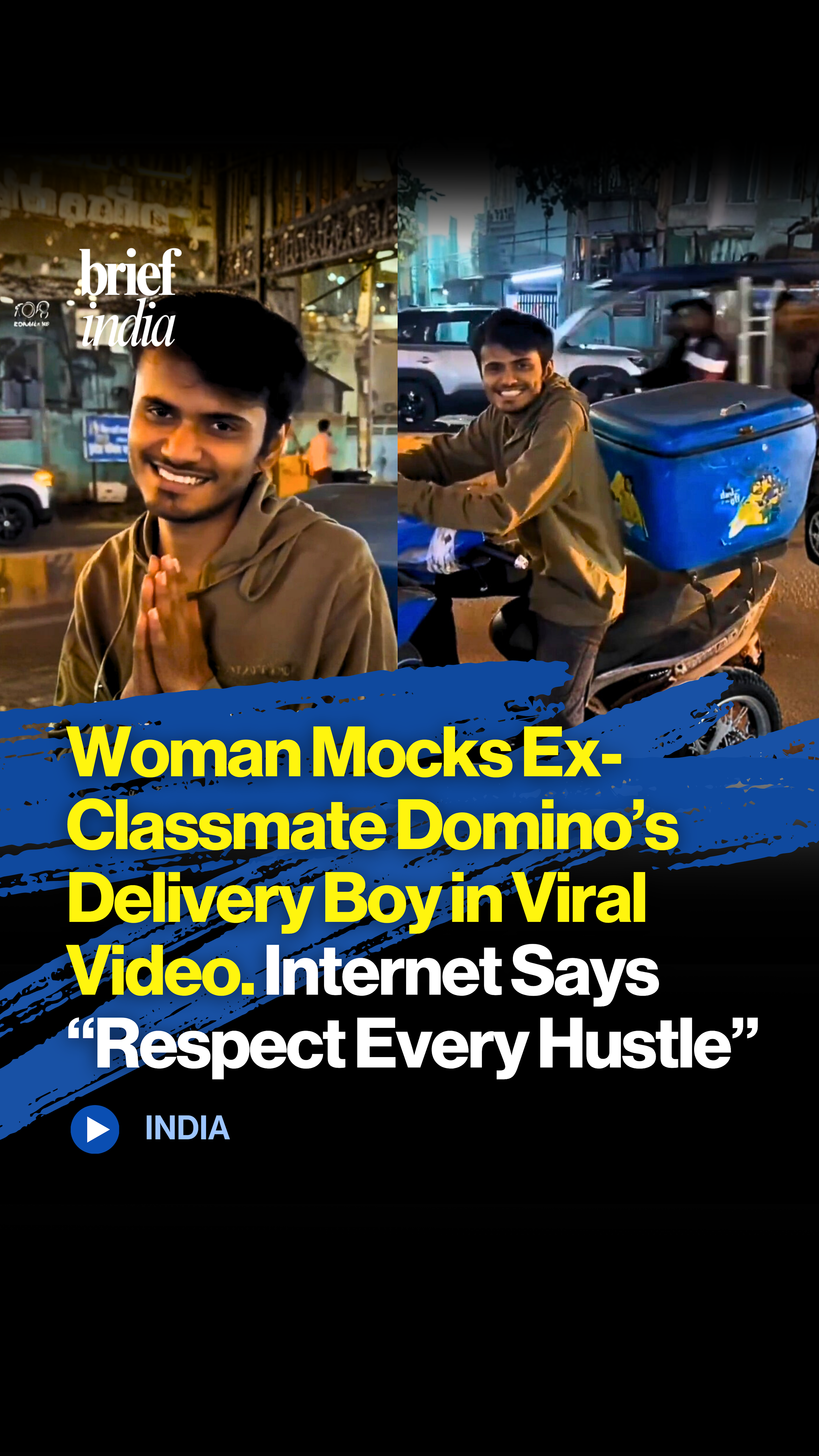 Woman mocks Domino’s delivery boy in viral video, netizens condemn ...