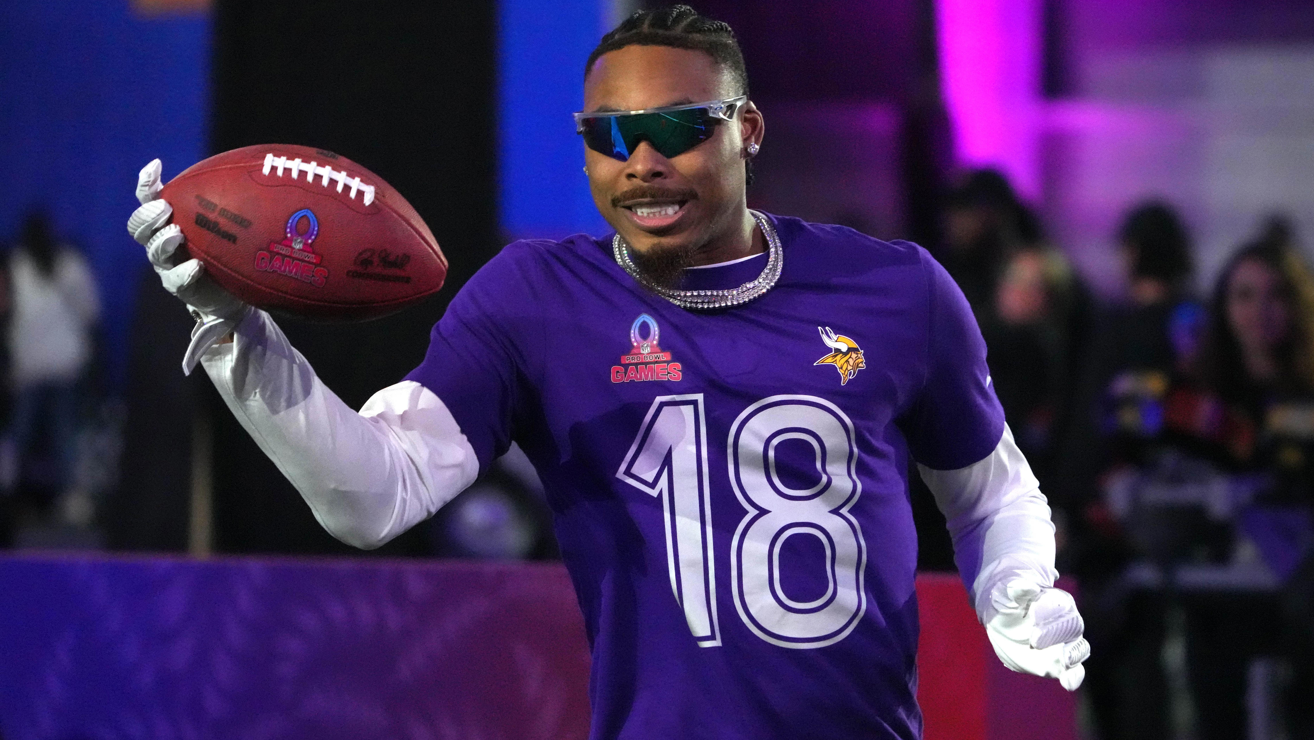 Justin Jefferson on what being a Pro Bowler means after Shedeur Sanders ...