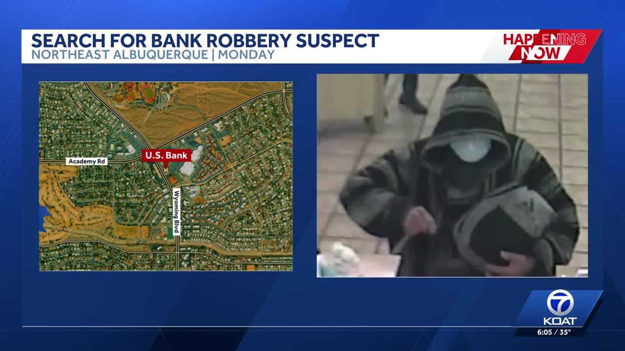 $2,000 reward offered for tips in Albuquerque bank robbery