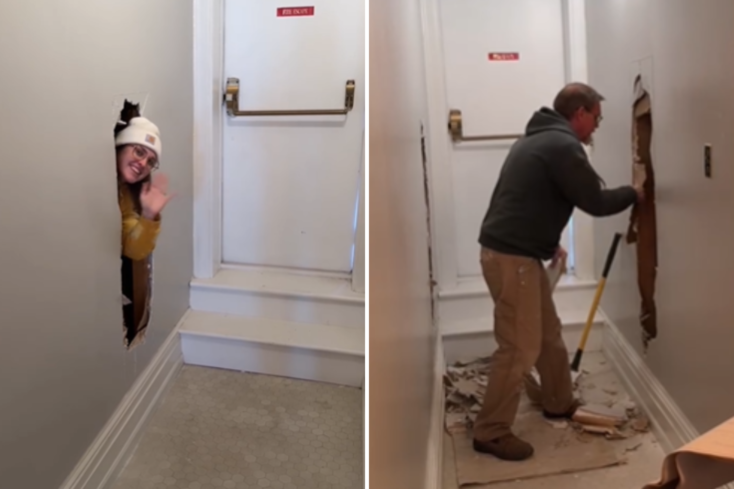 Renovation of 100-year-old home uncovers hidden room—shock at what's inside