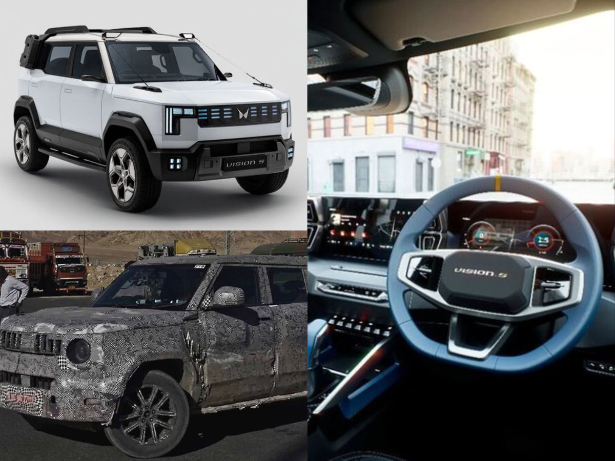 Mahindra Vision S spotted testing in India: Sub-4m SUV brings rugged ...