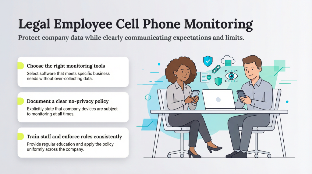 The legalities and benefits of employee cell phone monitoring