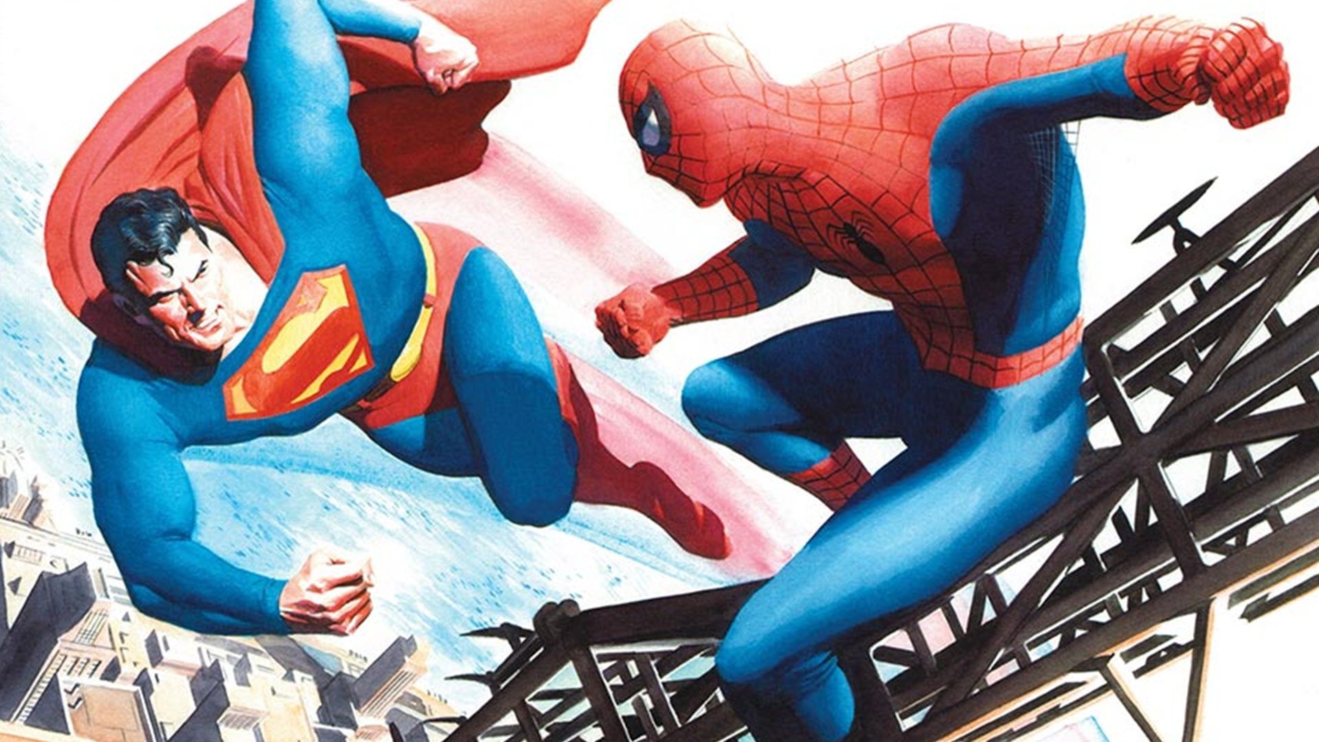 Marvel and DC's superheroes met each other for the first time 50 years ago
