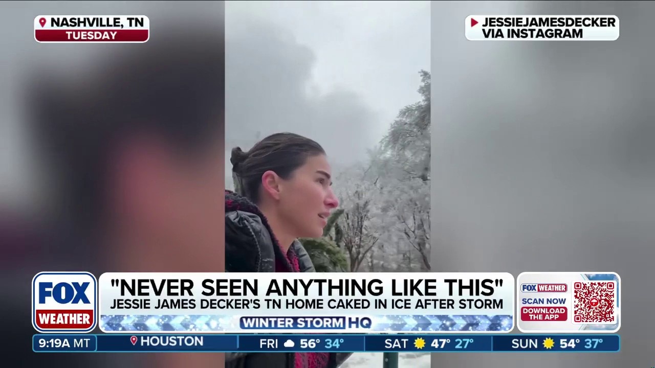 Country singer and songwriter Jessie James Decker joins FOX Weather