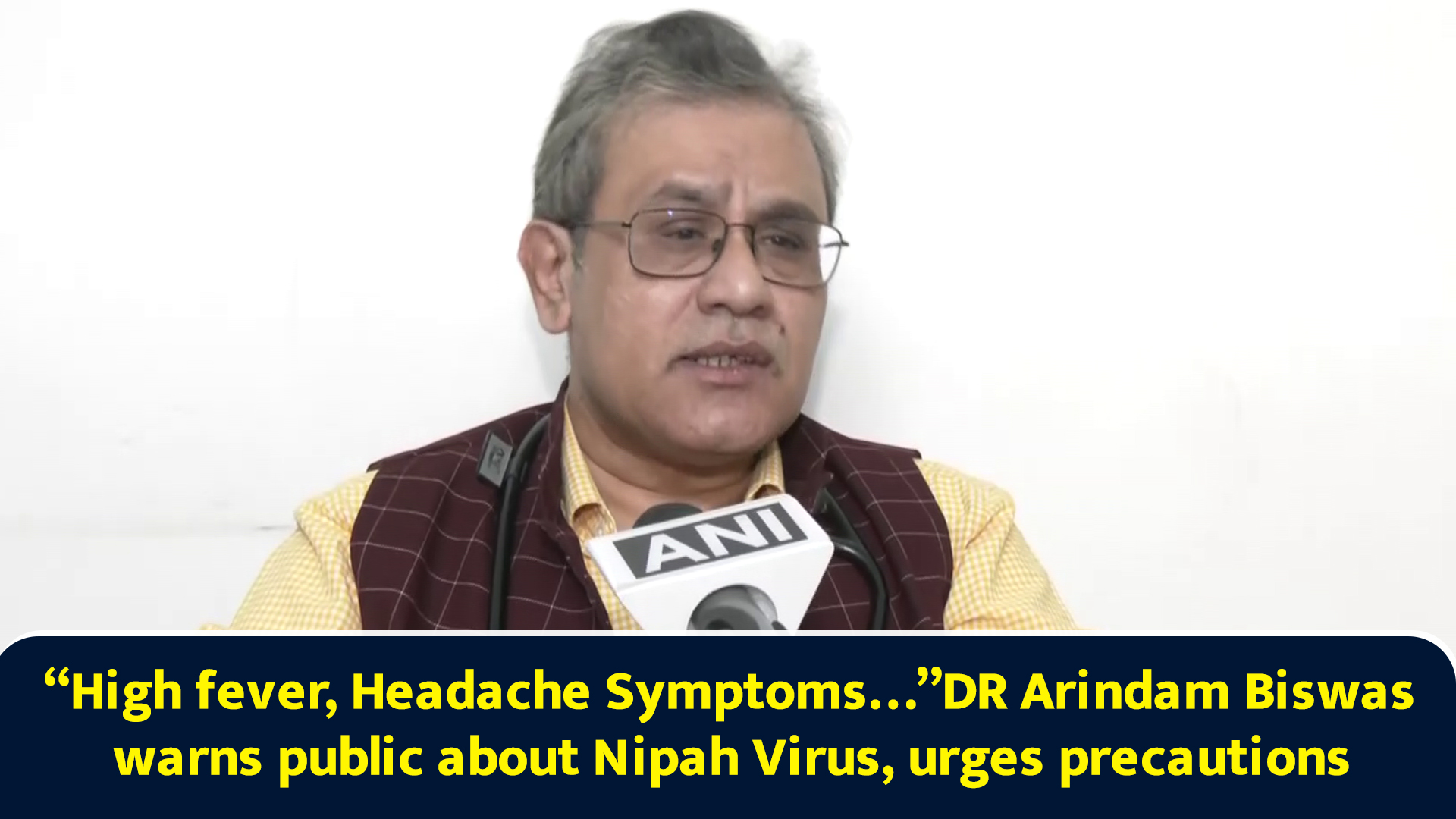 High fever, headache symptoms, Dr Arindam Biswas warns public about ...