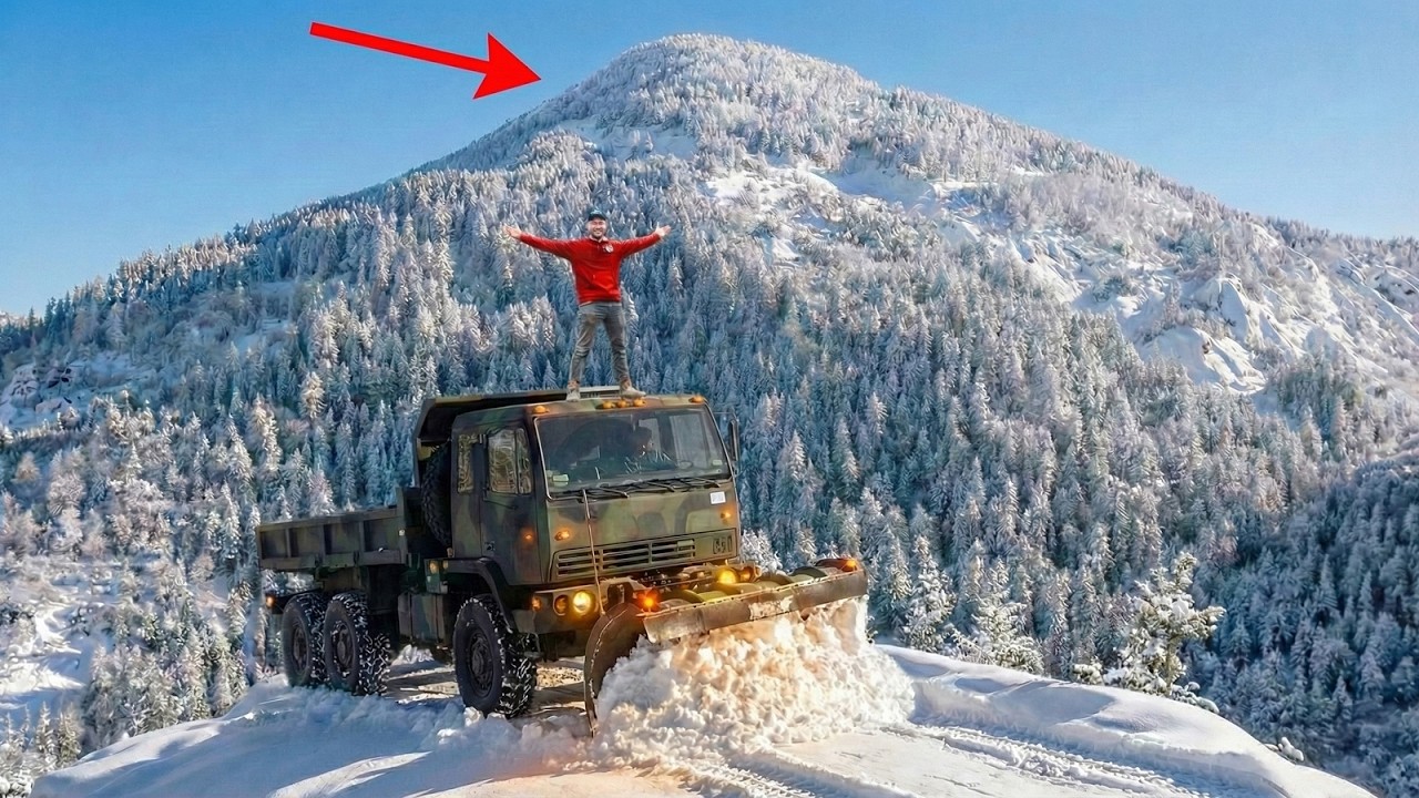 I bought a mountain and a plow truck! 🚚