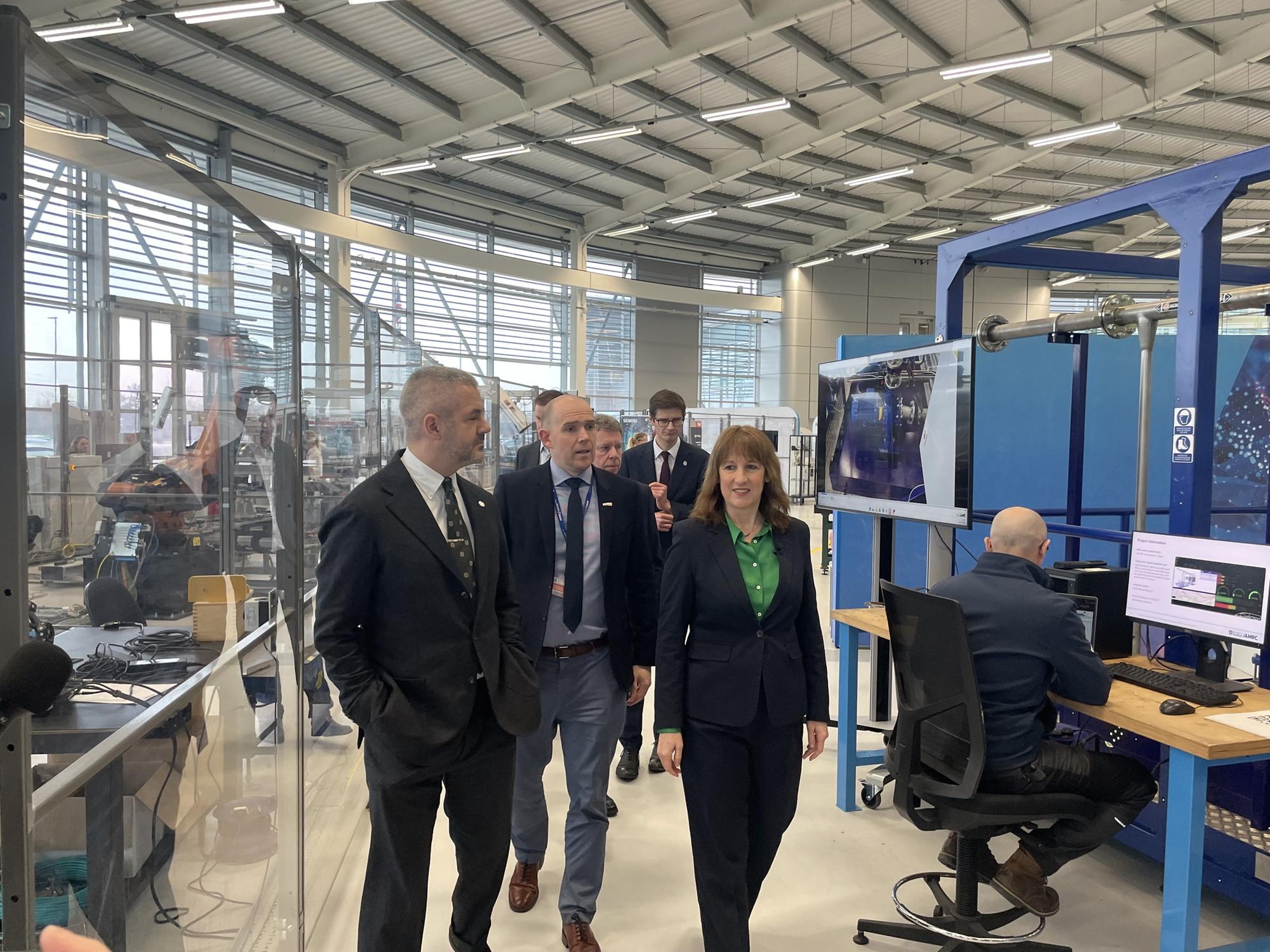 Rachel Reeves visits Rotherham as government points to rising wages and ...