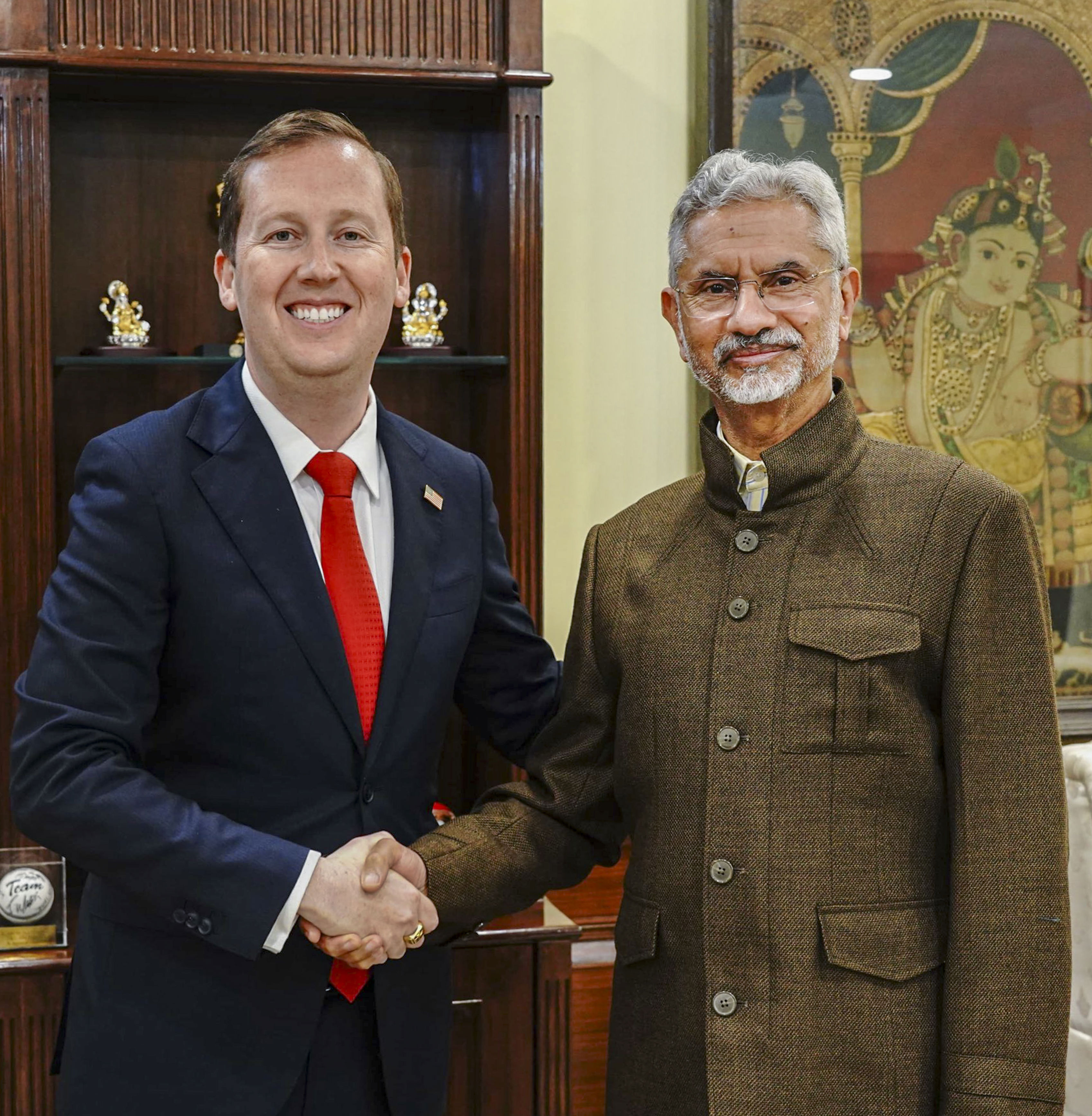Jaishankar meets US envoy Gor ahead of high-profile visit to Washington