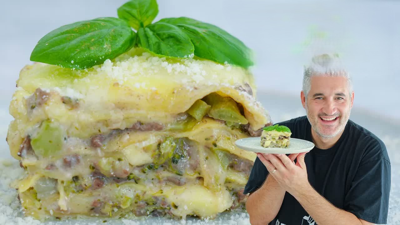 Quick and easy white lasagna recipe with no chicken