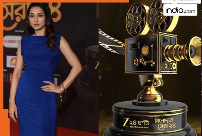 Zee 24 Ghanta Binodone Sera 24: Mimi Chakraborty wins best actress ...