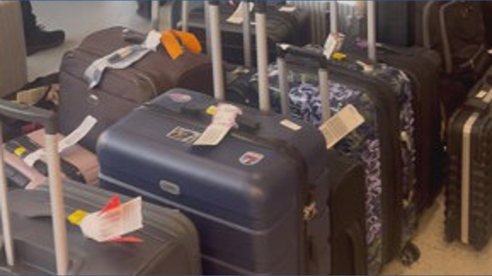 More than 500 checked bags sat unclaimed at DFW Terminal A alone ...