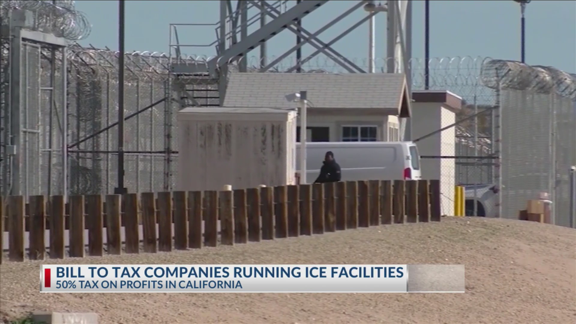 Bill to tax companies running ICE facilities