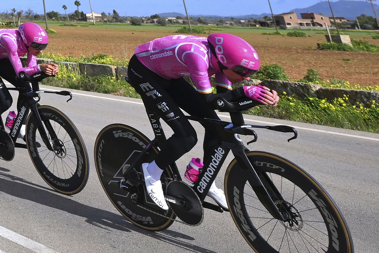 It's new time trial bike day at Trofeo Ses Salines as EF Education ...