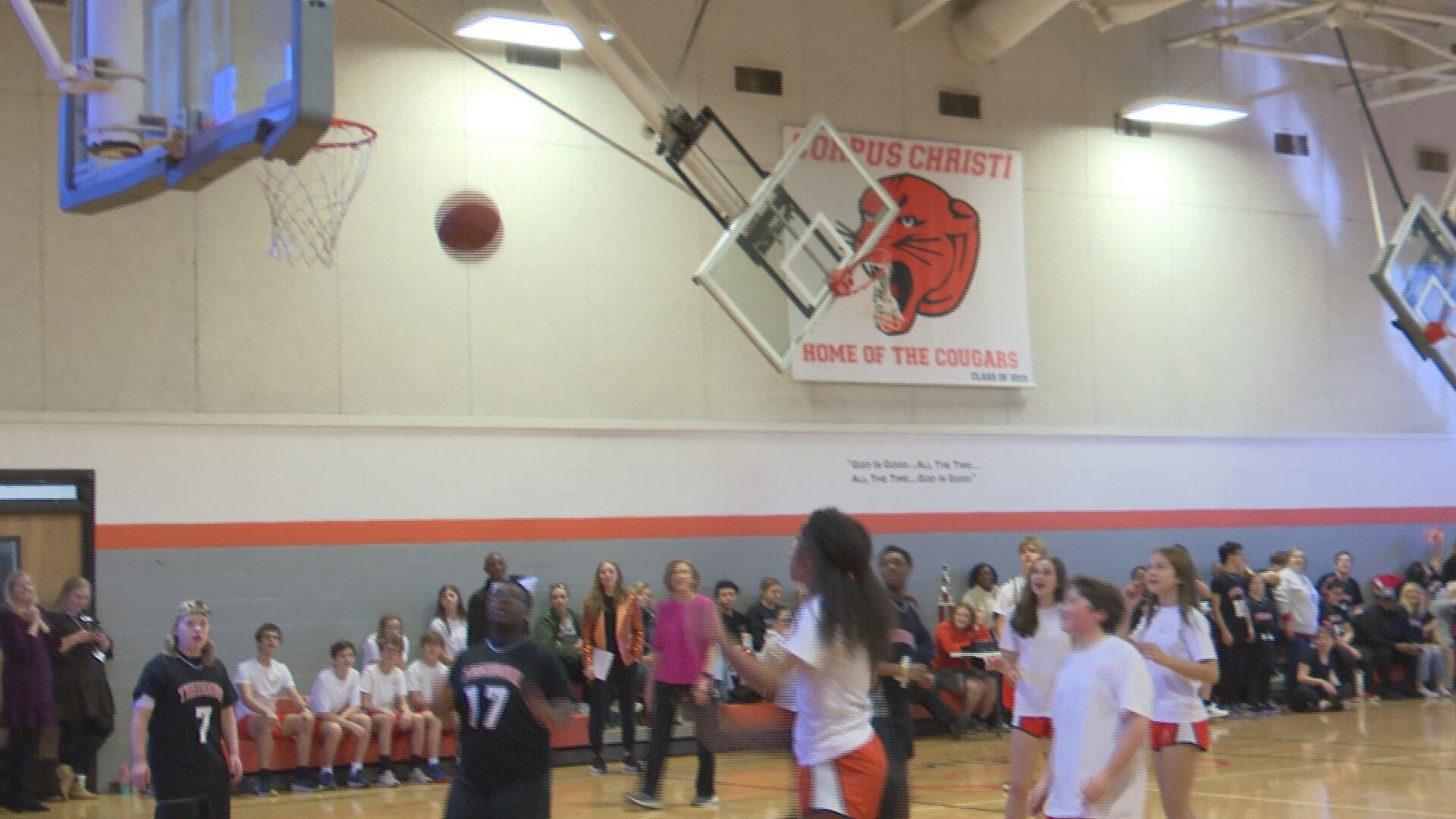 Corpus Christi Catholic School hosts yearly basketball game with ...
