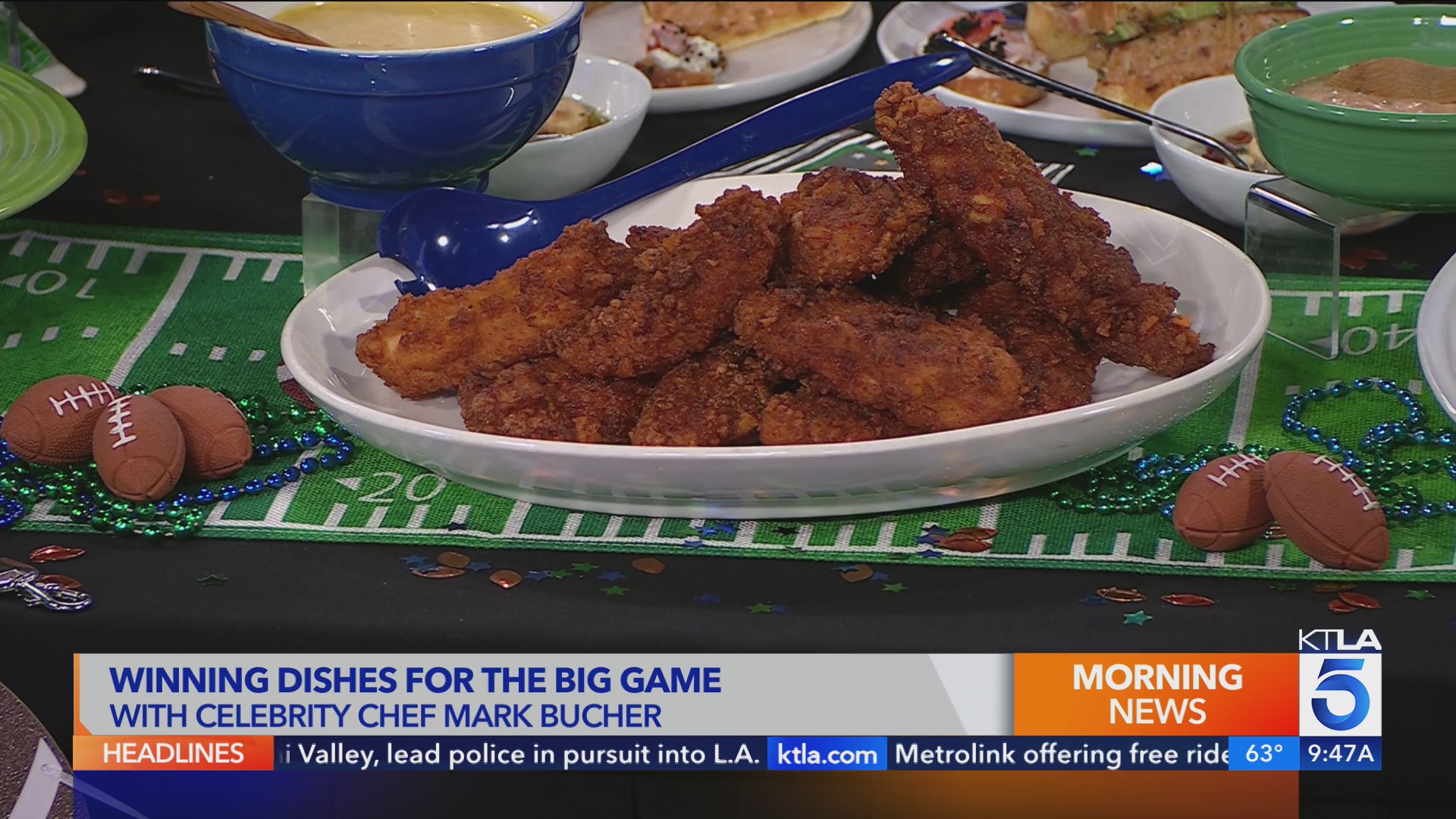 NFL legends and celebrity chefs team up for a good cause