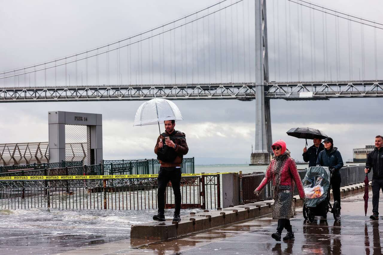 Bay Area to see another high tide this weekend, with flooding of low ...