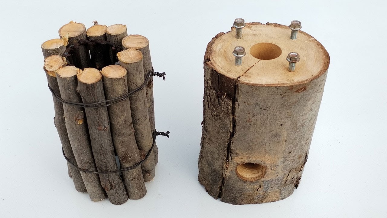 Genius ideas! Few people know what to do with pruned tree branches