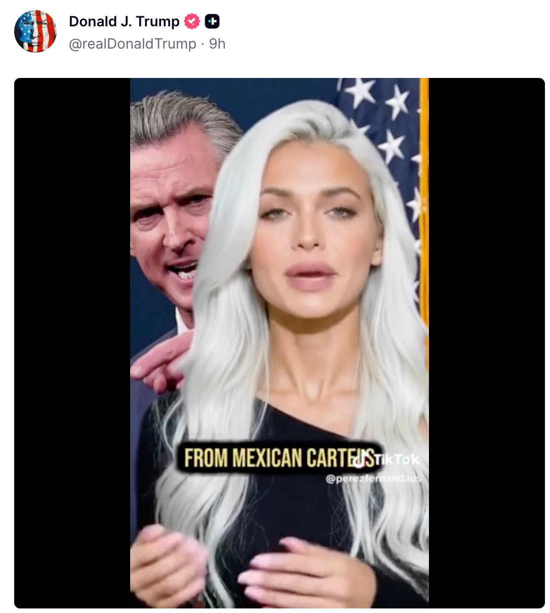 Newsom mocks Trump, 79, over utterly deranged posting spree