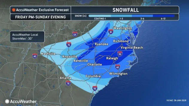 Tracking winter storm Gianna: Nor’easter bomb cyclone could bring ...