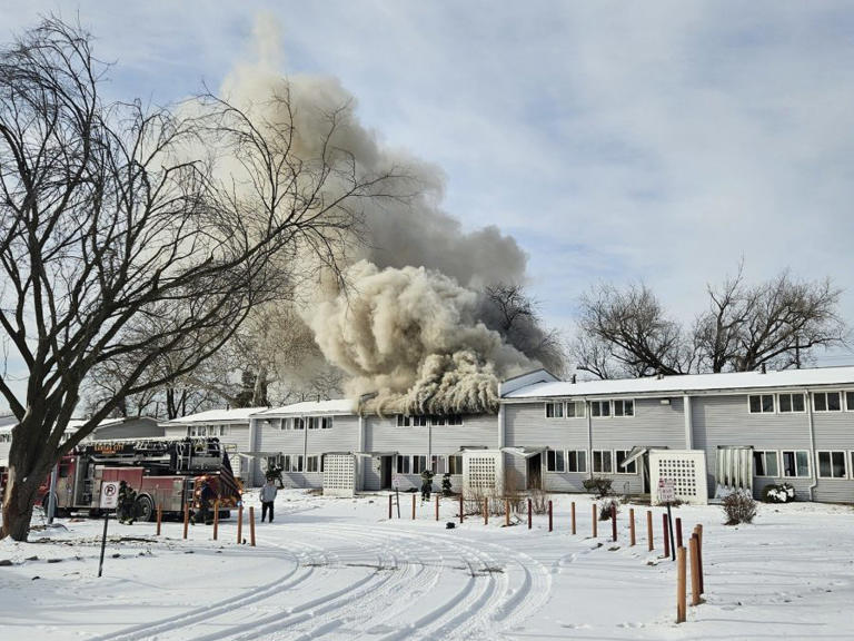 12th fire since Thanksgiving burns at Parade Park apartment complex in ...