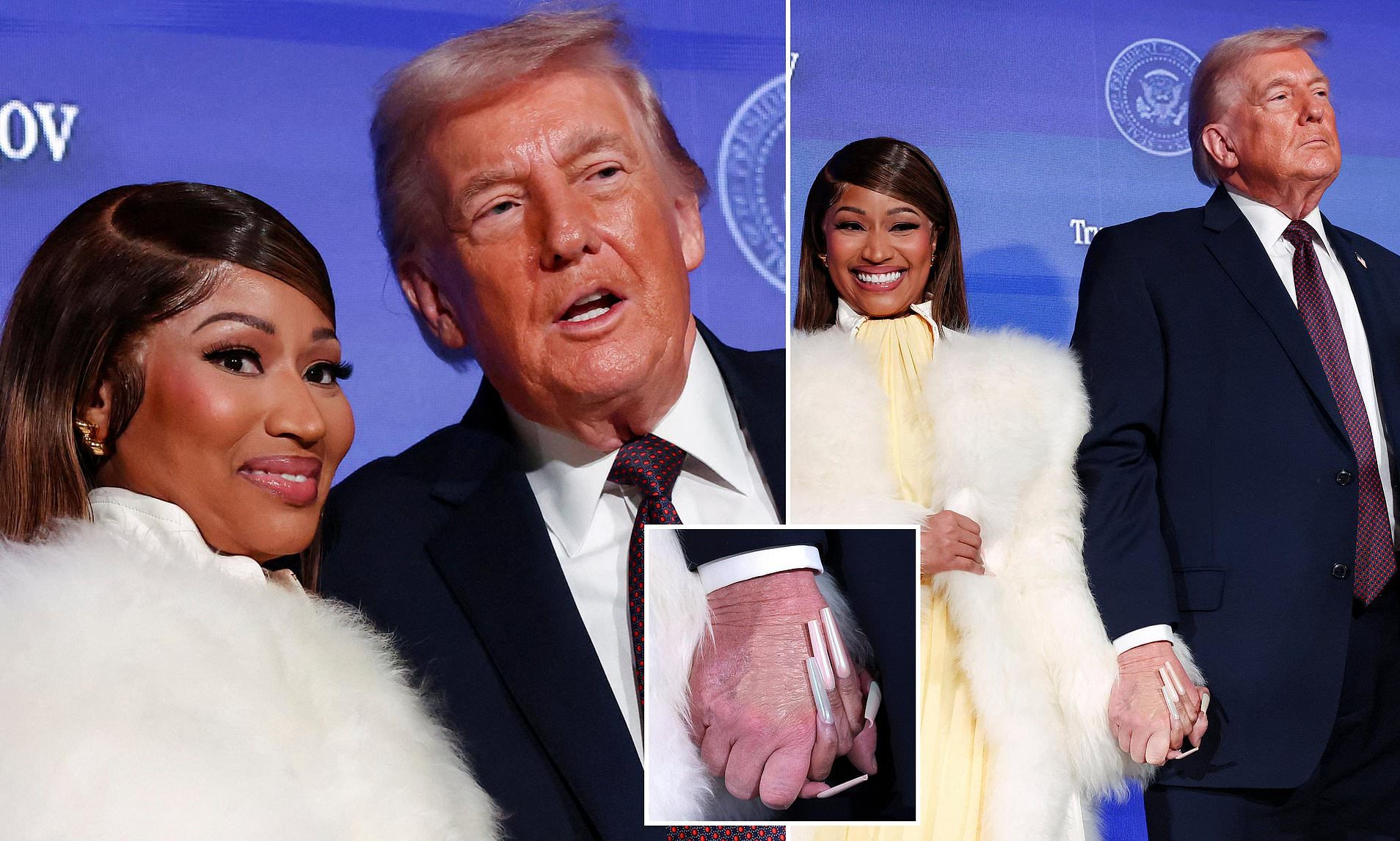 How Donald Trump really feels about Nicki Minaj after handholding stunt