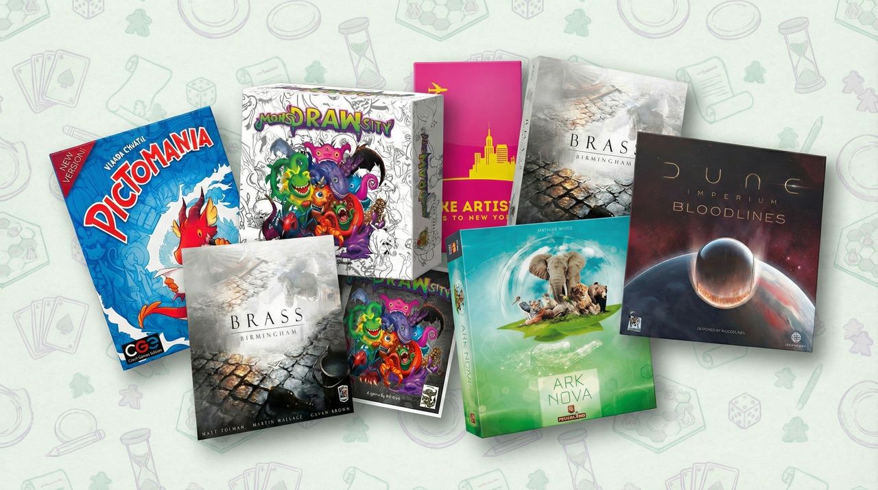 It's bleak outside: Cosy up with the best board games for creative minds