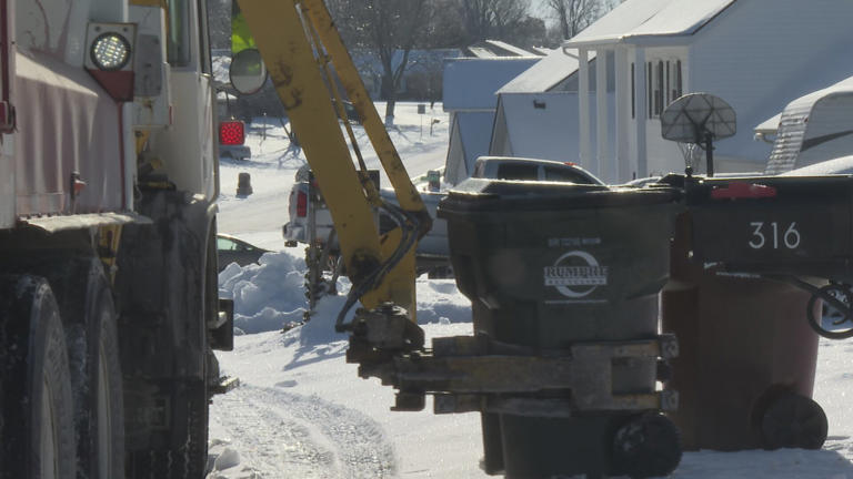 Rumpke works to catch up on routes as icy roads create safety concerns ...