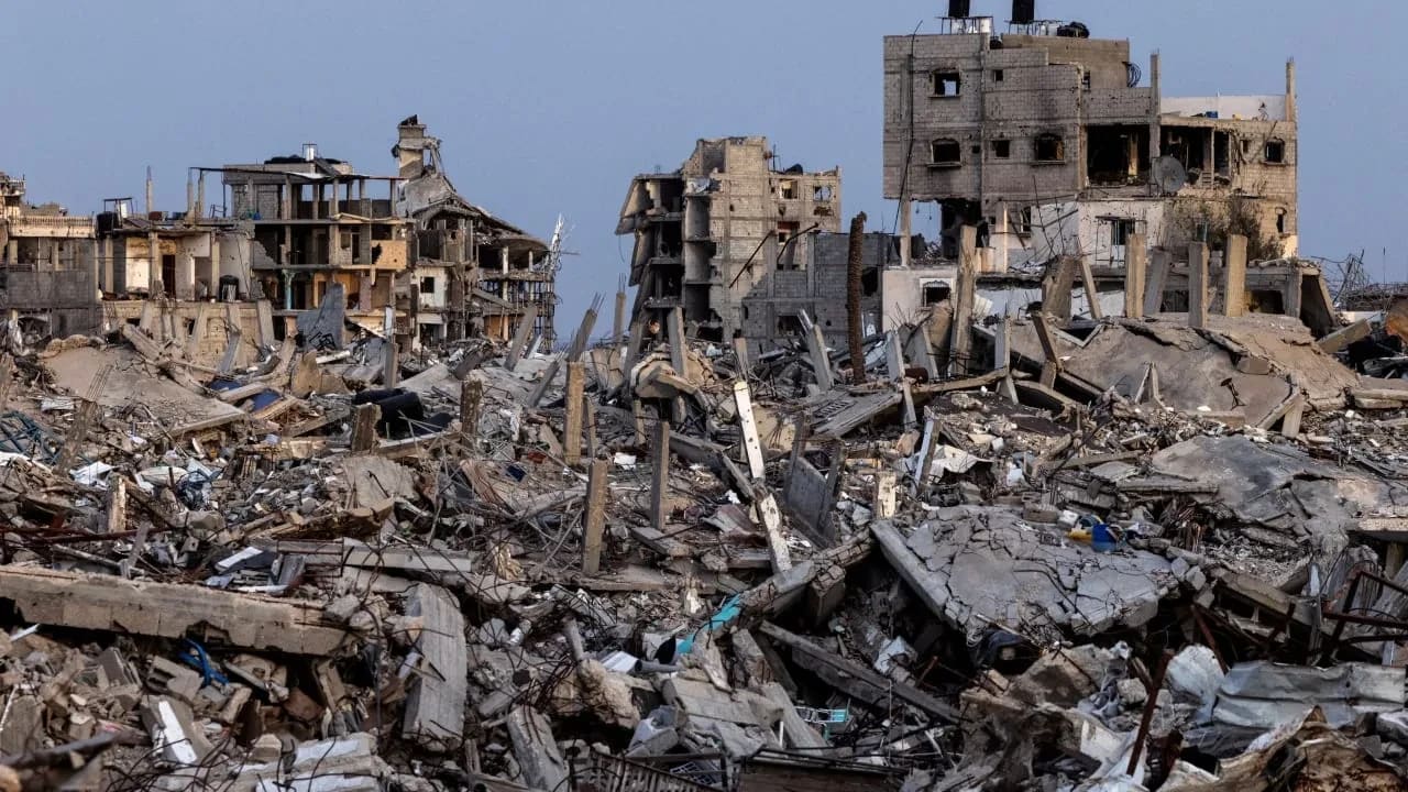 Alrededor de 70,000 gazatíes murieron en la guerra entre Israel y Hamas ...