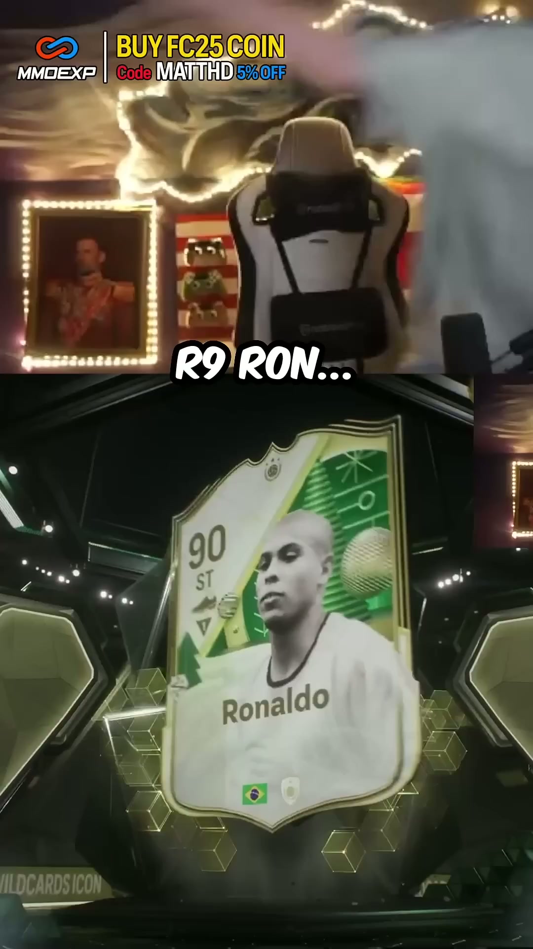 OMG I packed winter wildcard R9 Ronaldo!