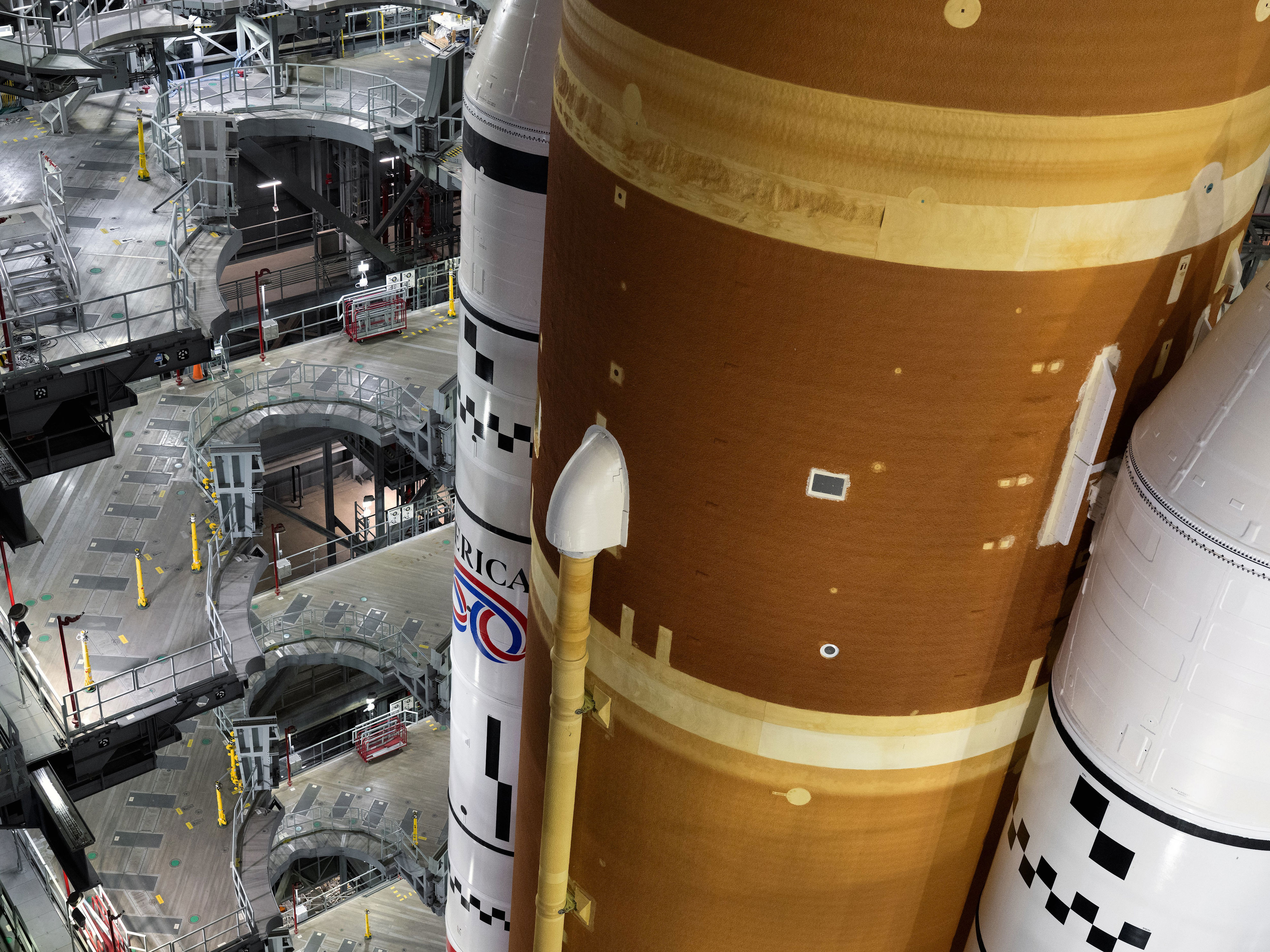 Inside the spacecraft that will carry humans back to lunar orbit