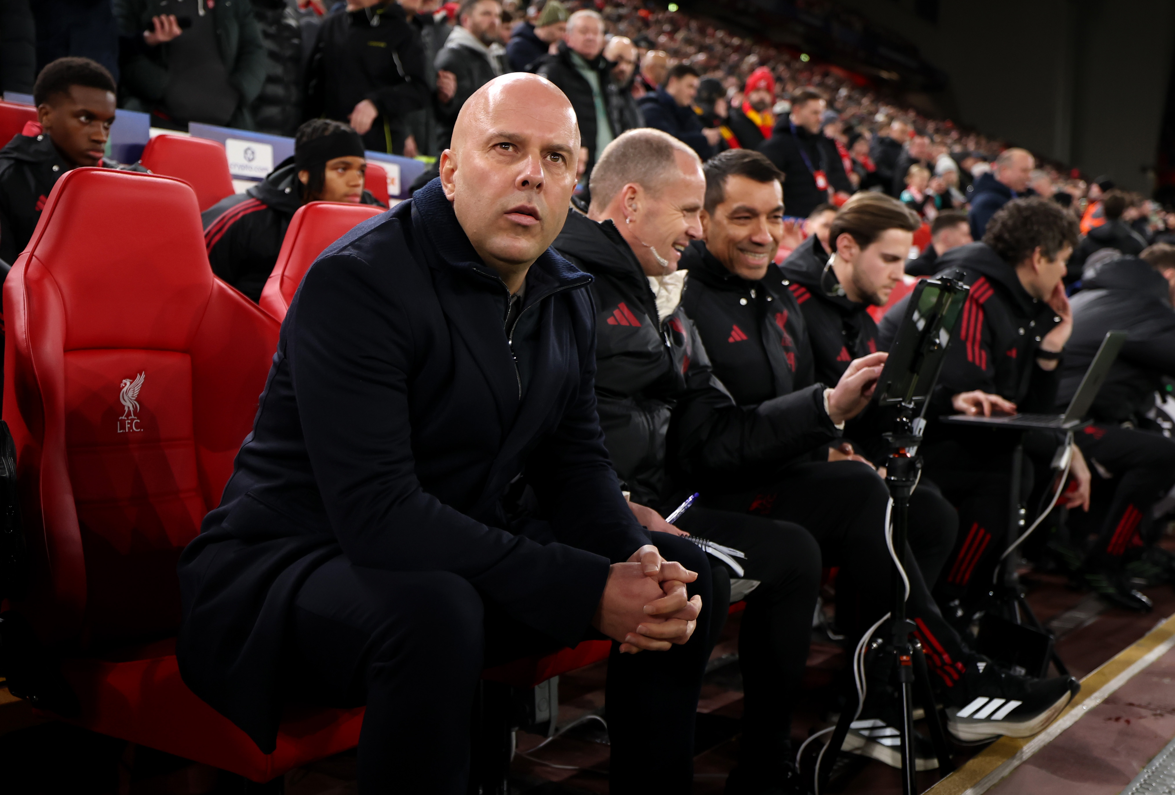 Arne Slot says Liverpool have youngster who...