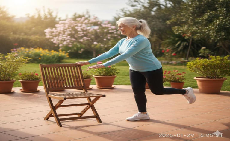 6 chair exercises that build leg muscle better than squats after 65 no ...