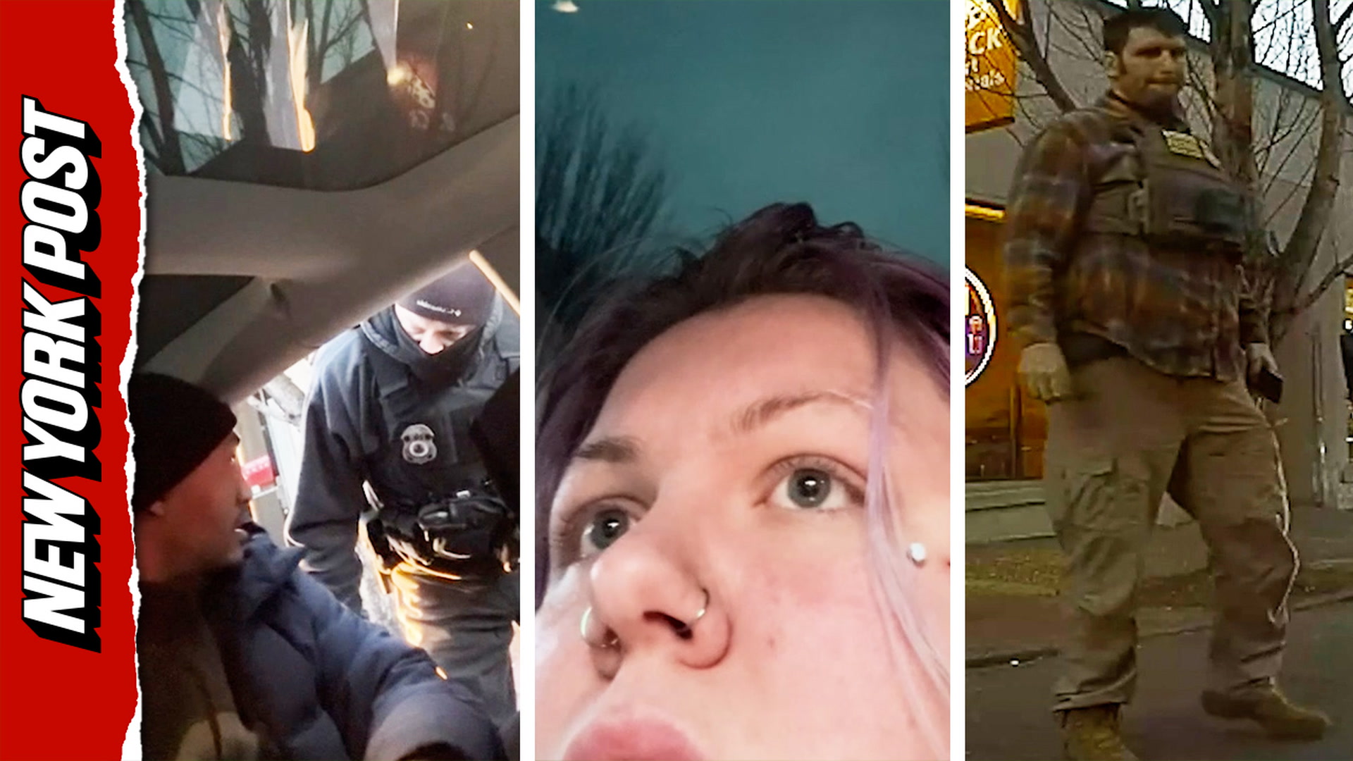 Uber driver records video of ICE detaining passengers