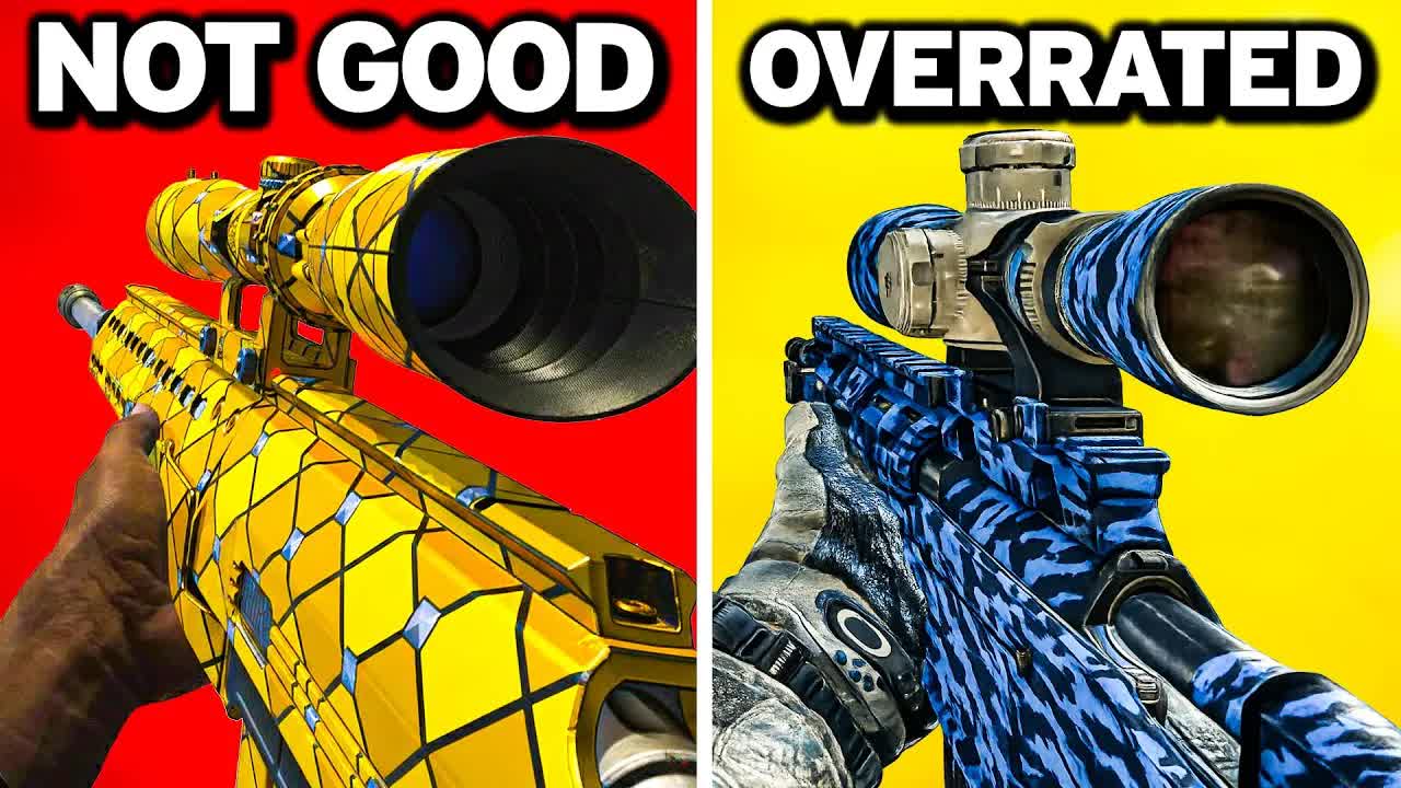 The most overrated sniper rifle in every Call of Duty game