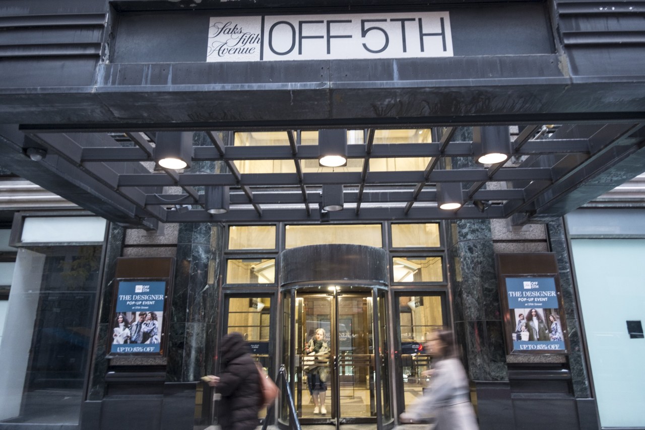 Saks to close most of its Off 5th discount stores as part of bankruptcy