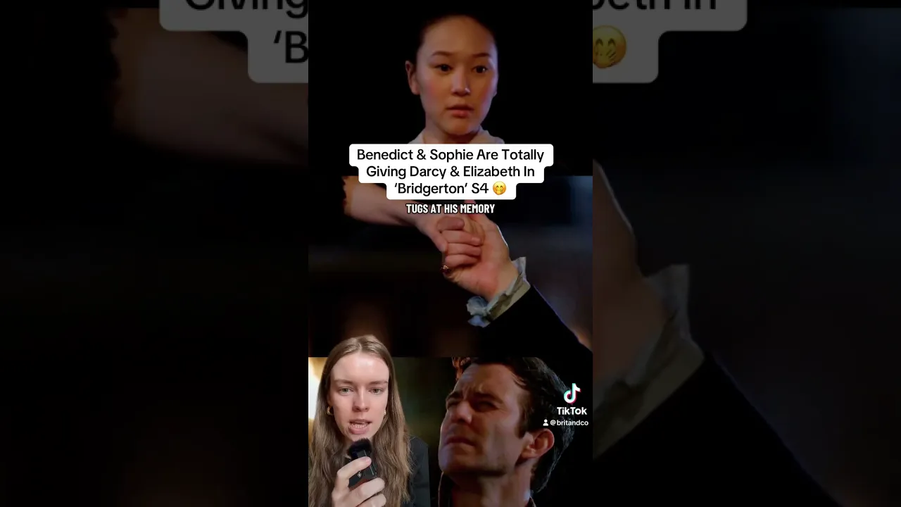 Benedict & Sophie are totally giving Darcy & Elizabeth in 'Bridgerton' S4
