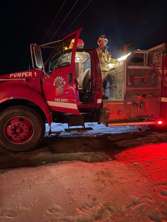 Early-morning fire destroys Bismarck family’s home