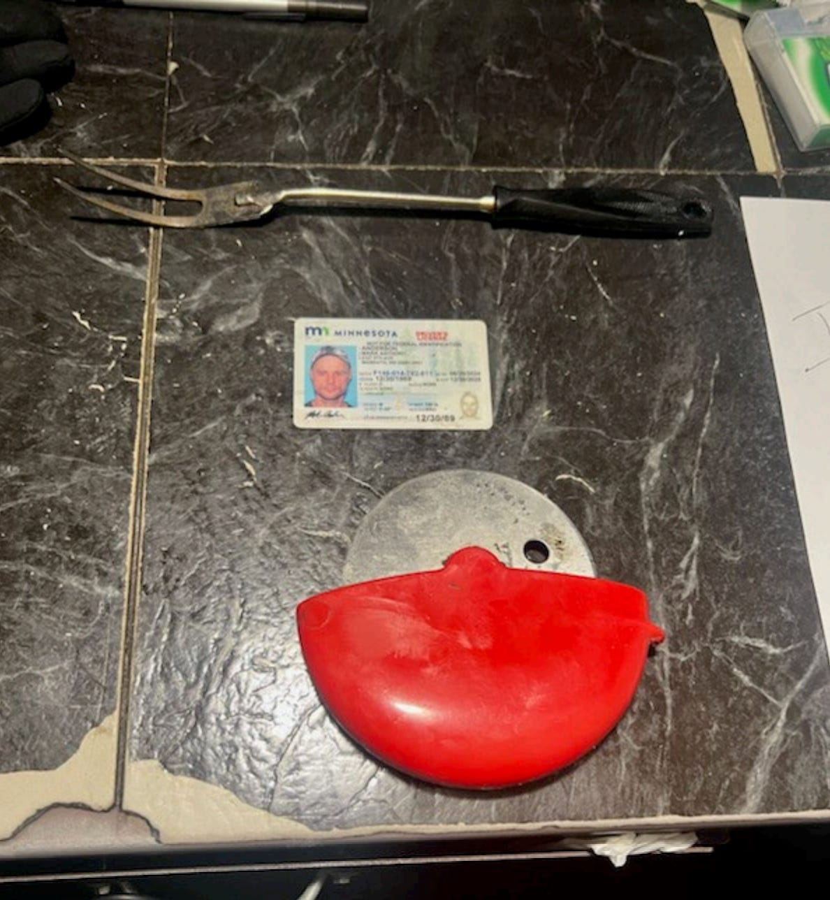 A man carrying a pizza wheel impersonated an FBI agent and tried to ...