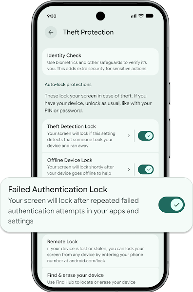 Google pushes 2026 Android theft protection updates for stronger security