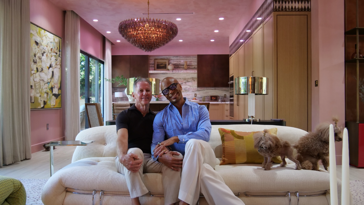 A glamorous Miami home infused with luxurious materials