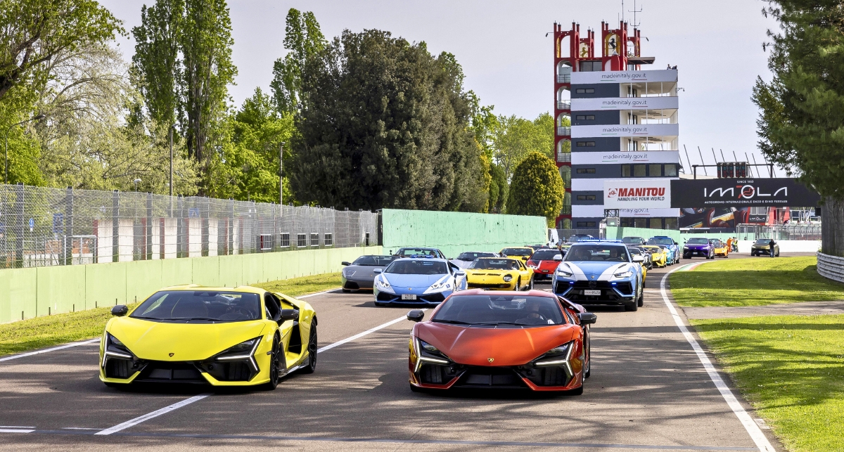 Lamborghini Arena returns to Imola with a two-day celebration of speed ...