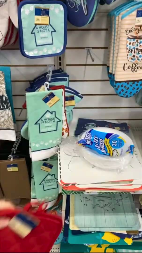 Grab a Dollar Tree potholder 😱