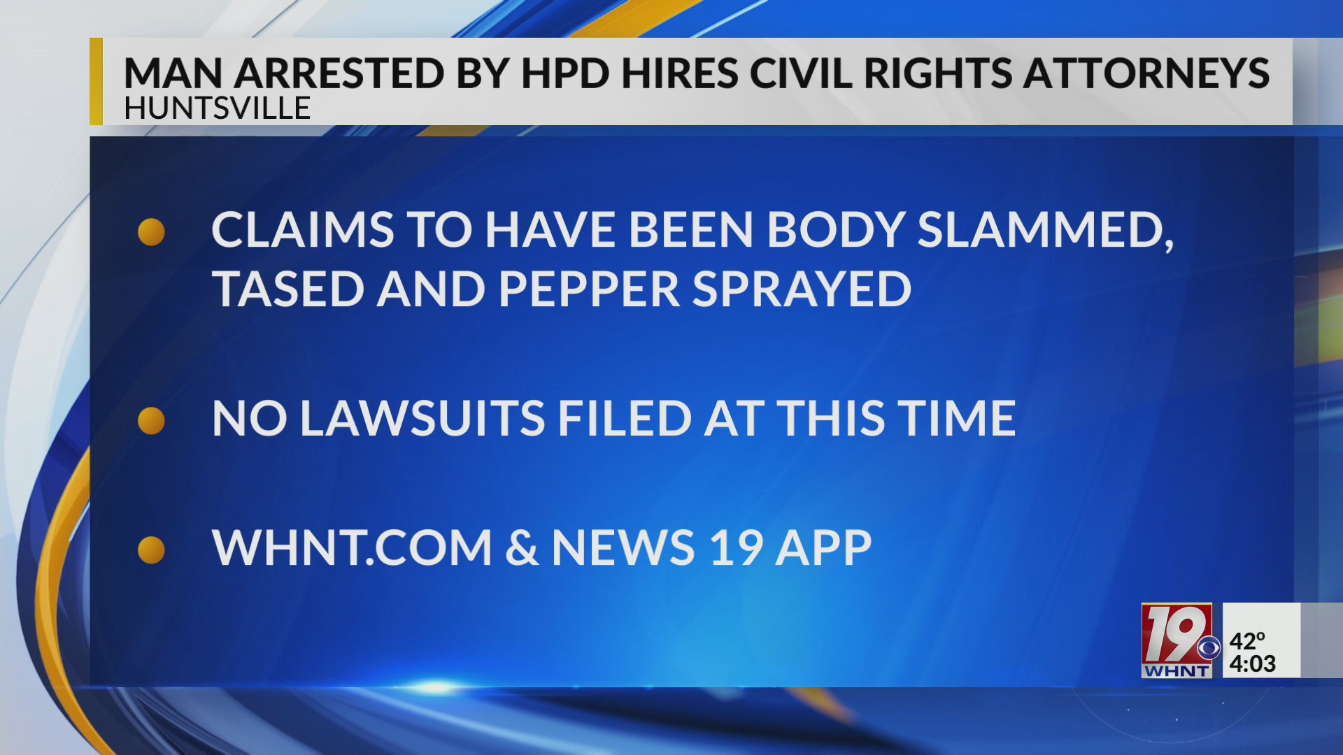 Man arrested by HPD hires civil rights attorneys | Jan. 29, 2026 | News ...