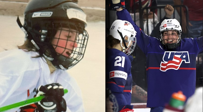 Taylor Heise has made her first Olympic team, but her drive began early on