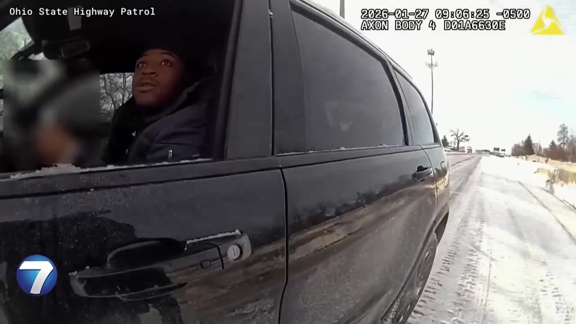 Out-of-state driver drives through closed contraflow lane, twice