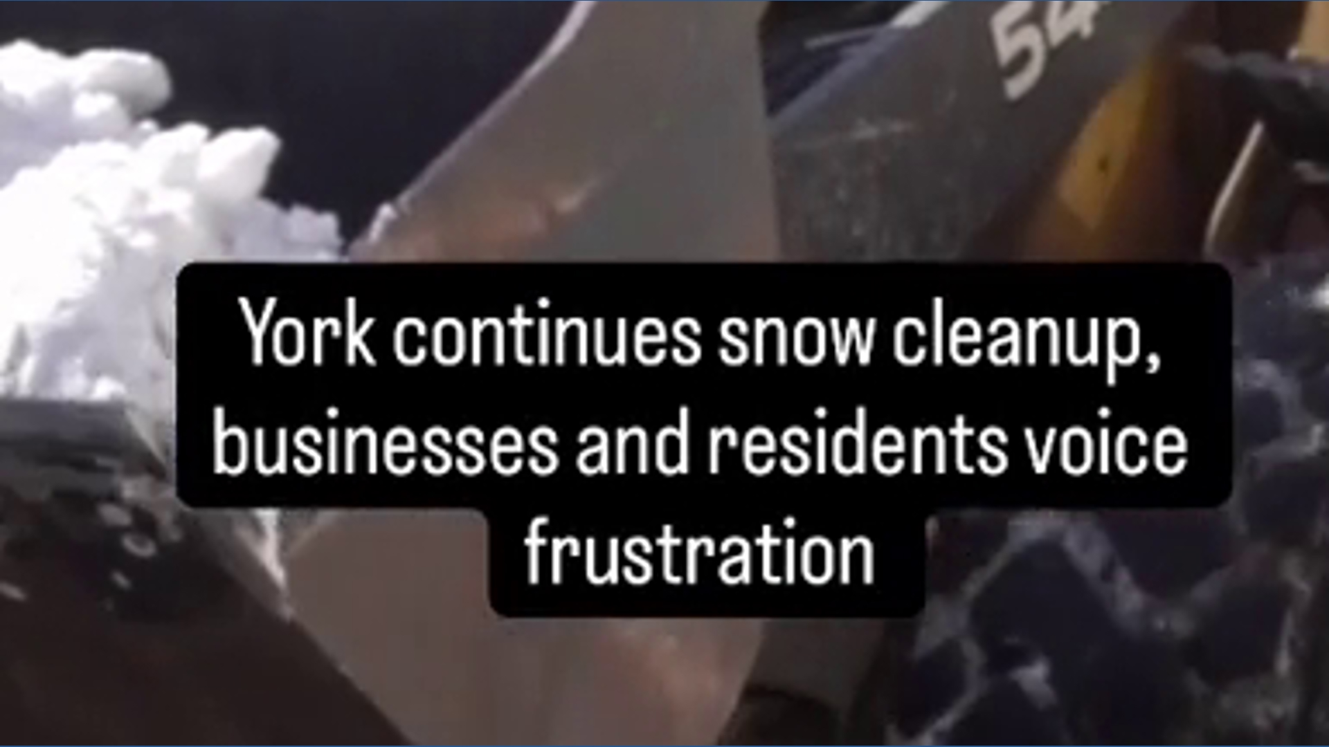 Residents, visitors and businesses struggle during heavy snow cleanup ...