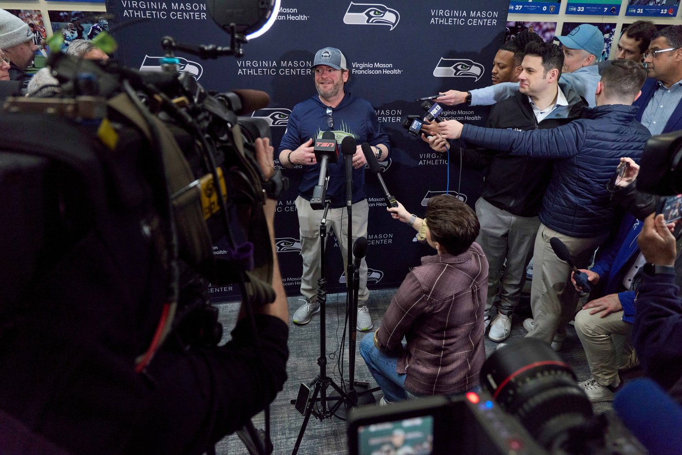Shrewd moves in free agency and NFL draft helped GM John Schneider ...