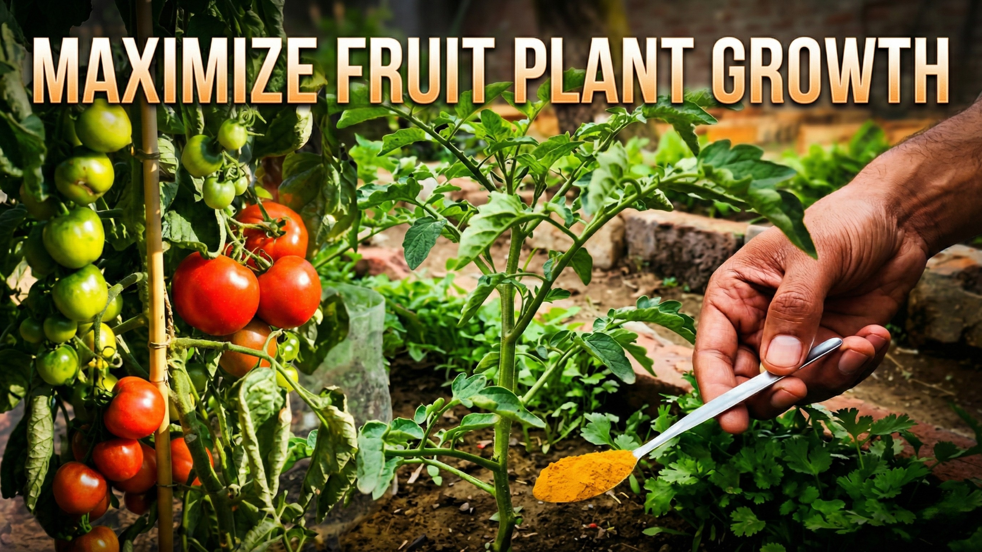 Boost pepper and tomato growth: Add this to the soil