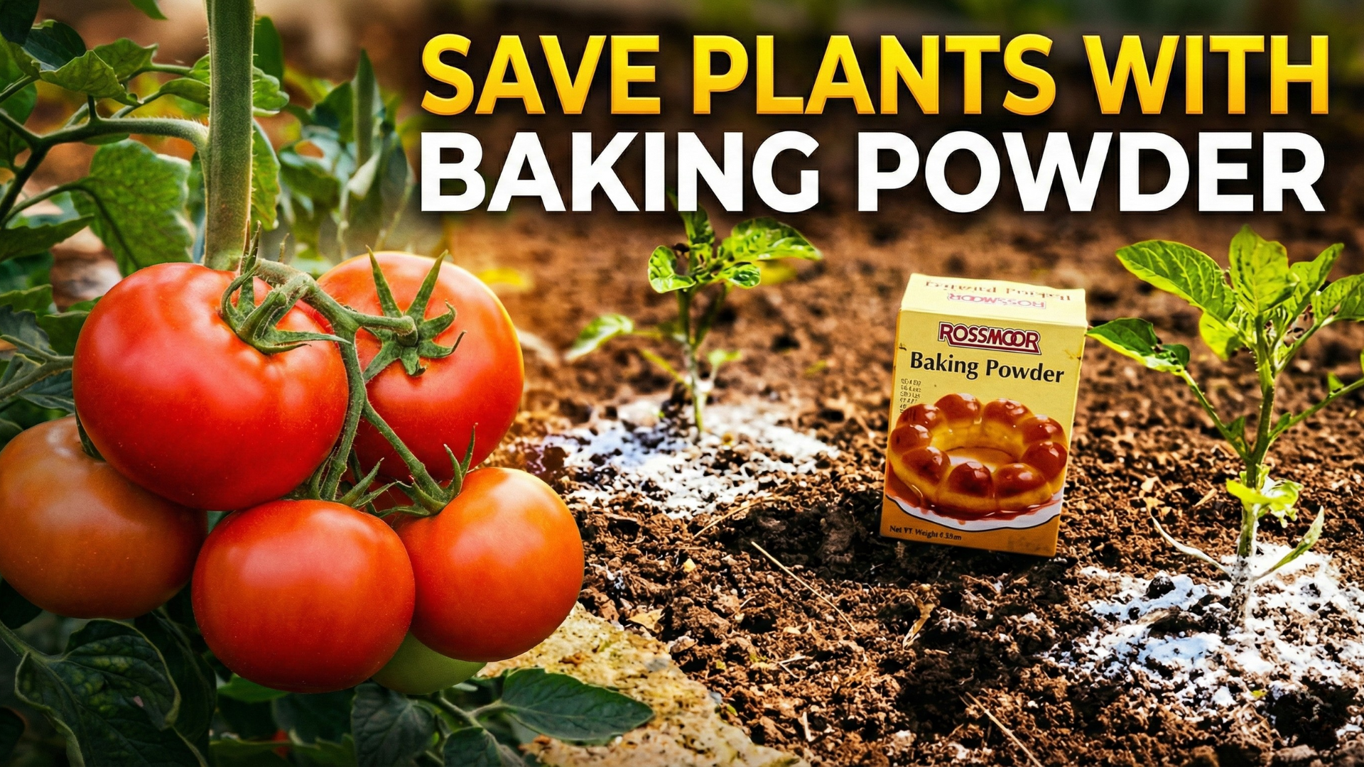 The power of baking soda for healthy, thriving plants
