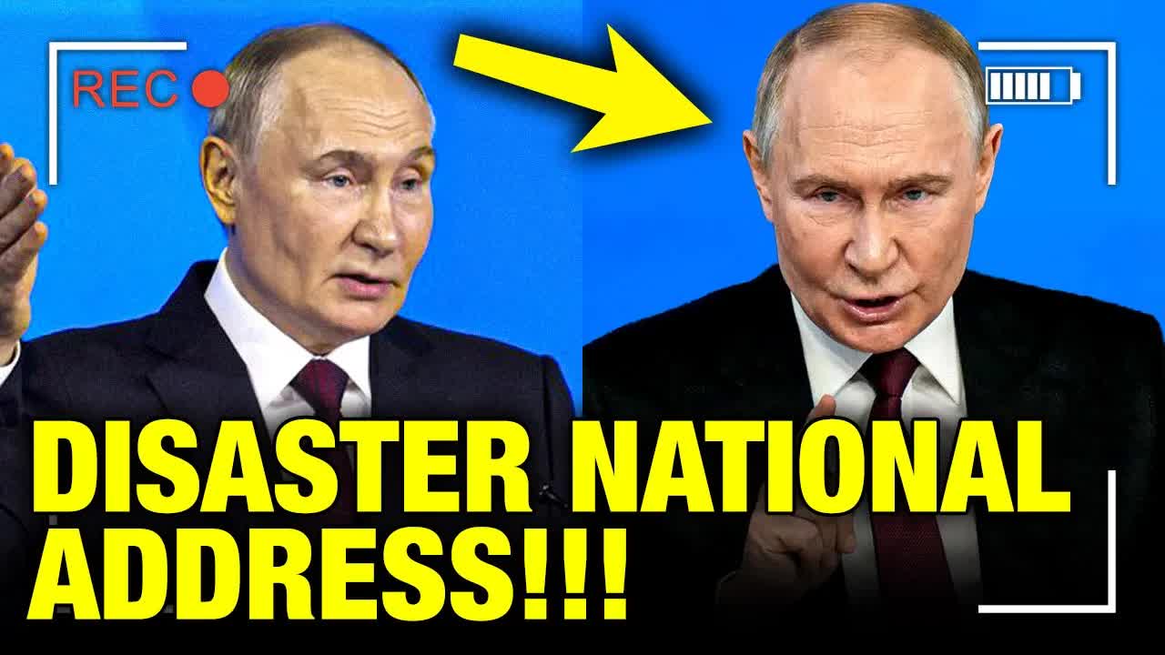 Putin has psychotic meltdown in awful national address